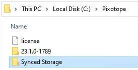Sync files using Asset Hub